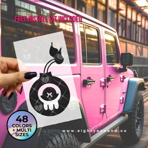 Hazbin Cherry Bomb Decal Fan Art Car Decal Cherry Fanart Hazbin Hotel ...