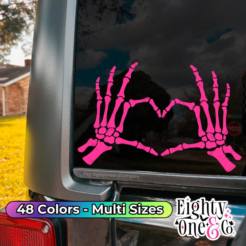 Skeleton Decal - Etsy