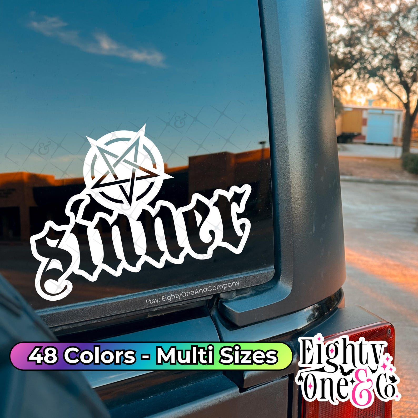 Sinners Anonymous Vinyl Decal the Sinner Sinners Sticker Sinners Are ...