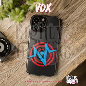 Vox Phone Case Vox Fan Art Vox's Phone Fanart TV Demon Vox Hazbin Hotel ...