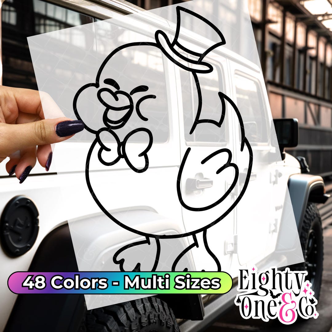 Hazbin Hotel Duck Sticker Hazbin Hotel Stickers Lucifer Rubber Duck ...