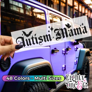Autism Mama Decal Autism Mama Sticker Autism Mom Autism Mom Car Decal ...