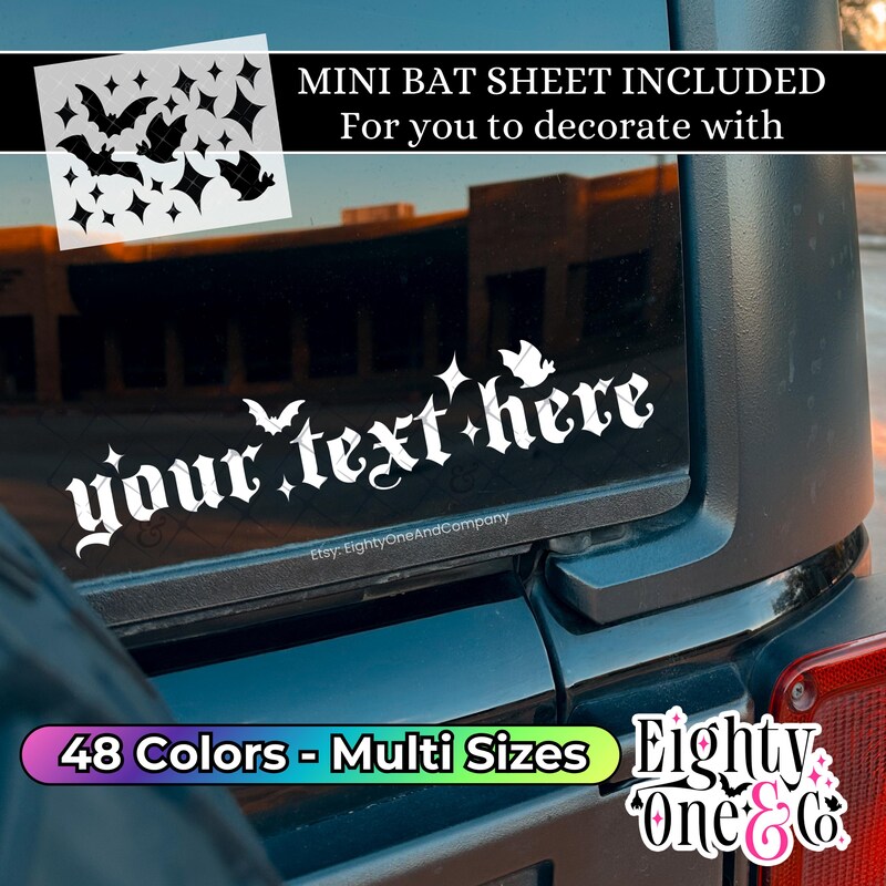 Goth Stickers - Etsy