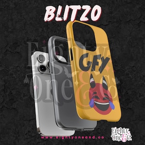 Phone Case Blitzo Fan Art for Helluva Boss Fans iPhone Cover Cosplay ...