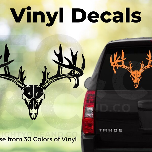 Deer Skull Sticker - Etsy
