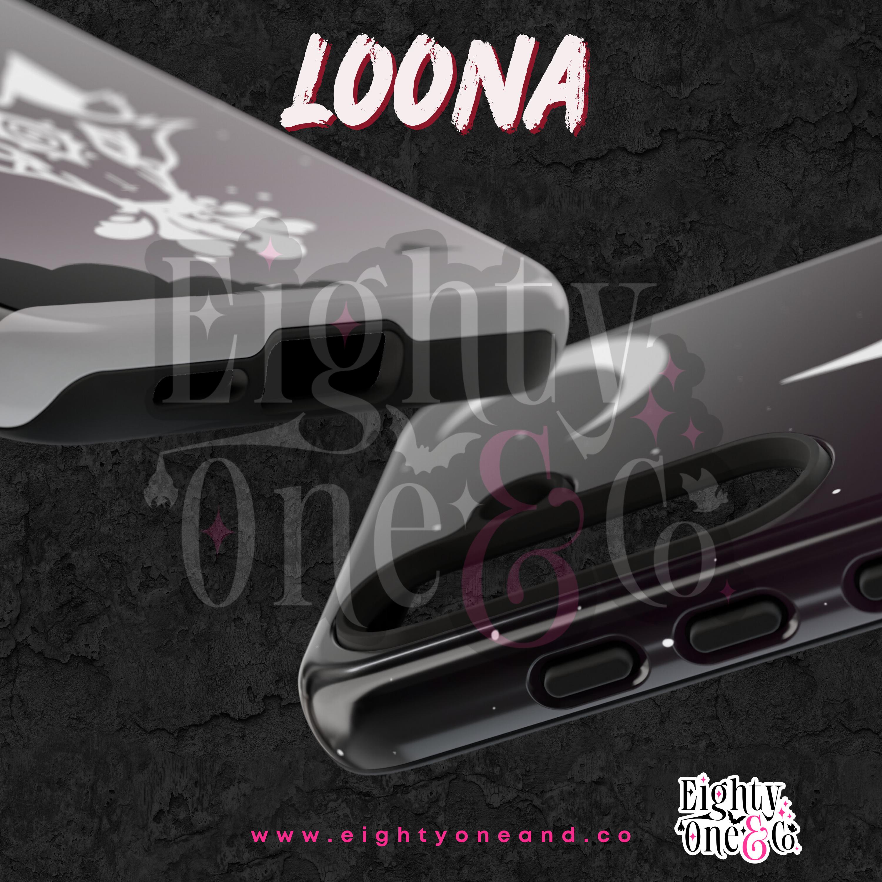 Loona Phone Case Loona Helluvaboss Helluva Boss Loona Hellaverse Loona ...