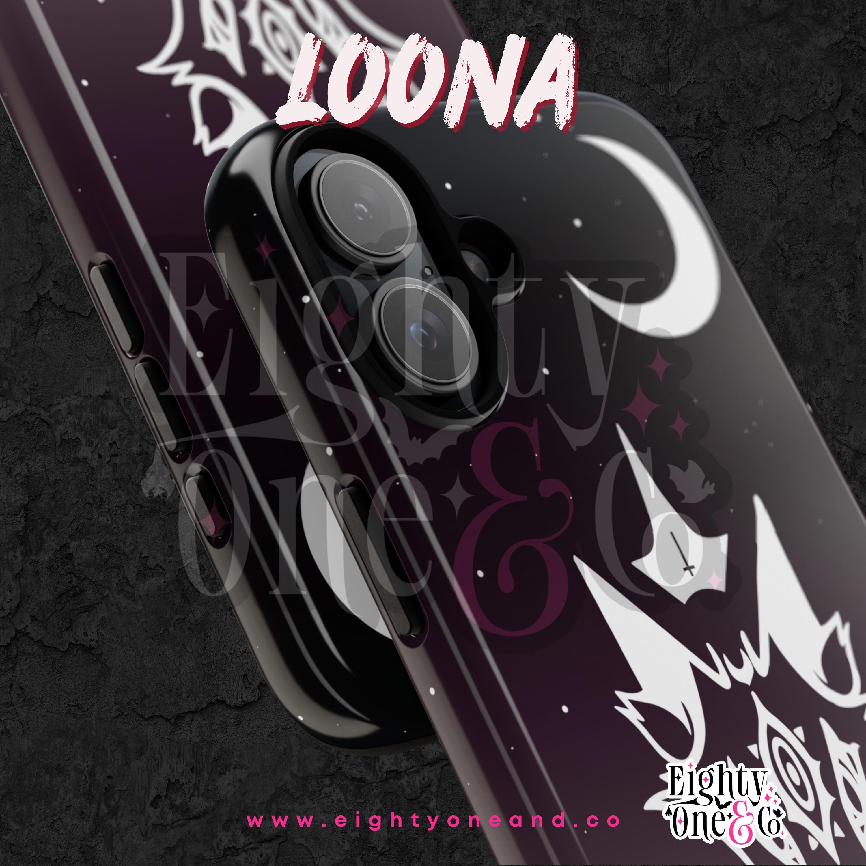 Loona Phone Case Loona Helluvaboss Helluva Boss Loona Hellaverse Loona ...