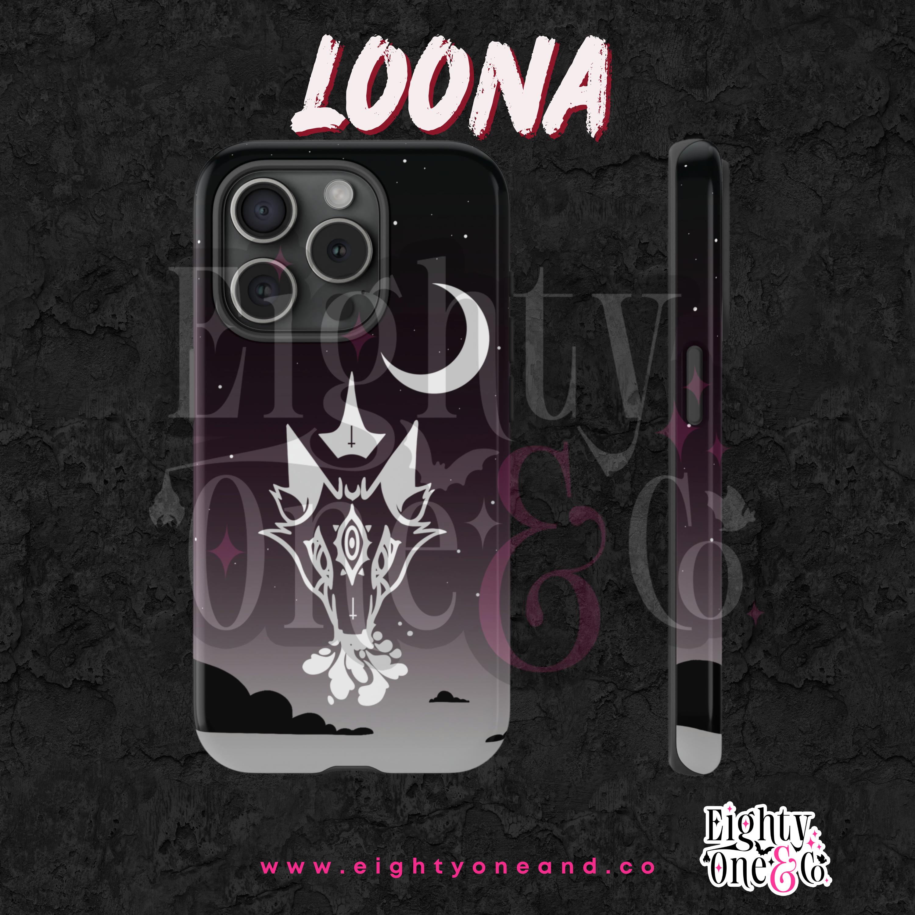 Loona Phone Case Loona Helluvaboss Helluva Boss Loona Hellaverse Loona ...