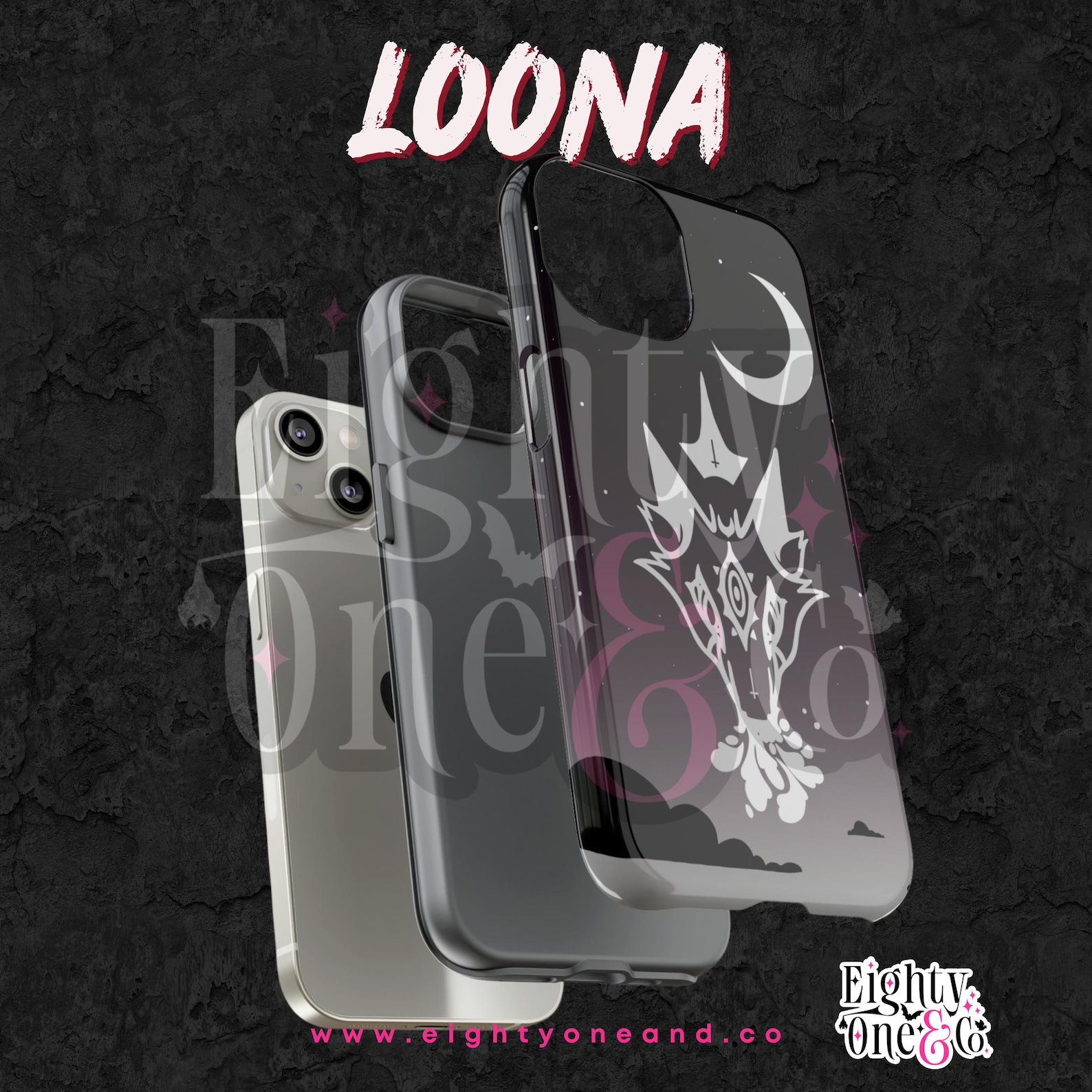 Loona Phone Case Loona Helluvaboss Helluva Boss Loona Hellaverse Loona ...