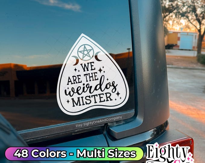 We Are the Weirdos Mister Wooden Wall Hanging Sign - Gothic Witchy ...