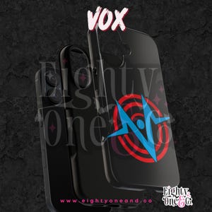 Vox Phone Case Vox Fan Art Vox's Phone Fanart TV Demon Vox Hazbin Hotel ...