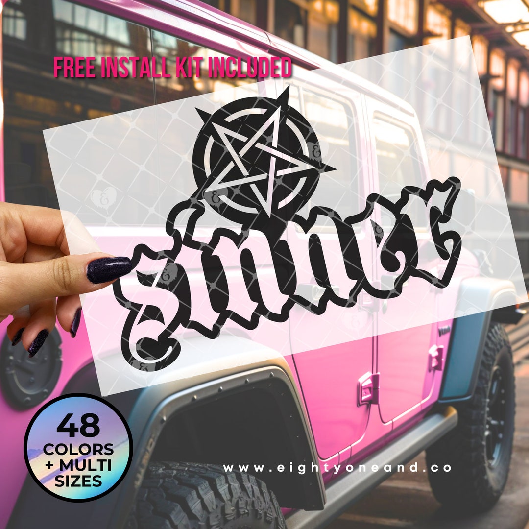 Sinners Anonymous Vinyl Decal the Sinner Sinners Sticker Sinners Are ...