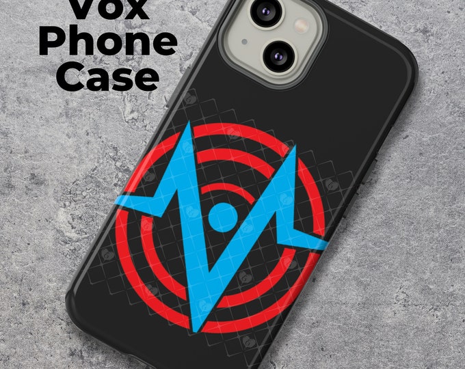 Vox Phone Case Vox Fan Art Vox's Phone Fanart TV Demon Vox Hazbin Hotel ...