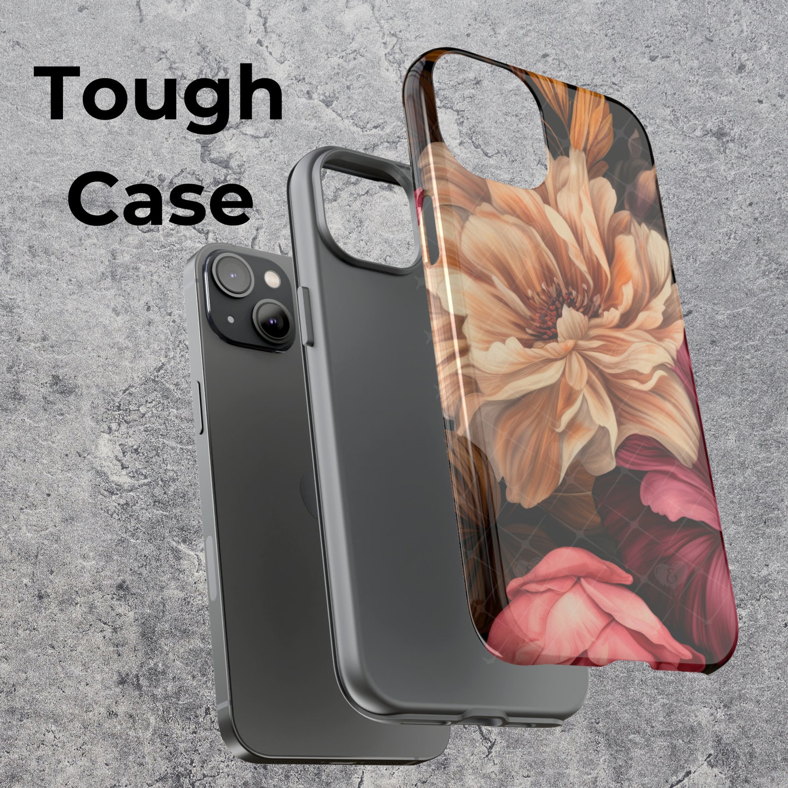 Romantic Goth Phone Case Goth Girl Custom Phone Case Goth Phone Case ...