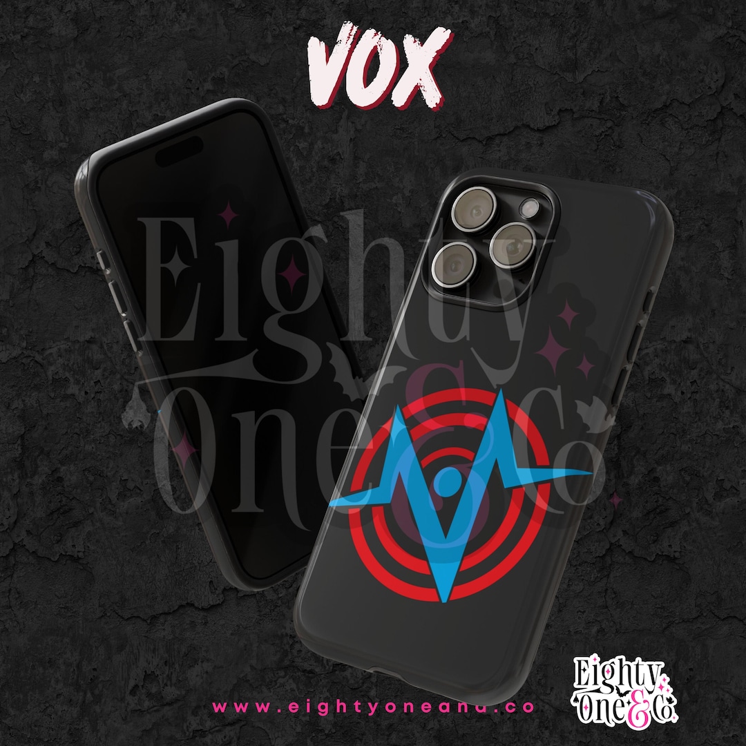 Vox Phone Case Vox Fan Art Vox's Phone Fanart TV Demon Vox Hazbin Hotel ...