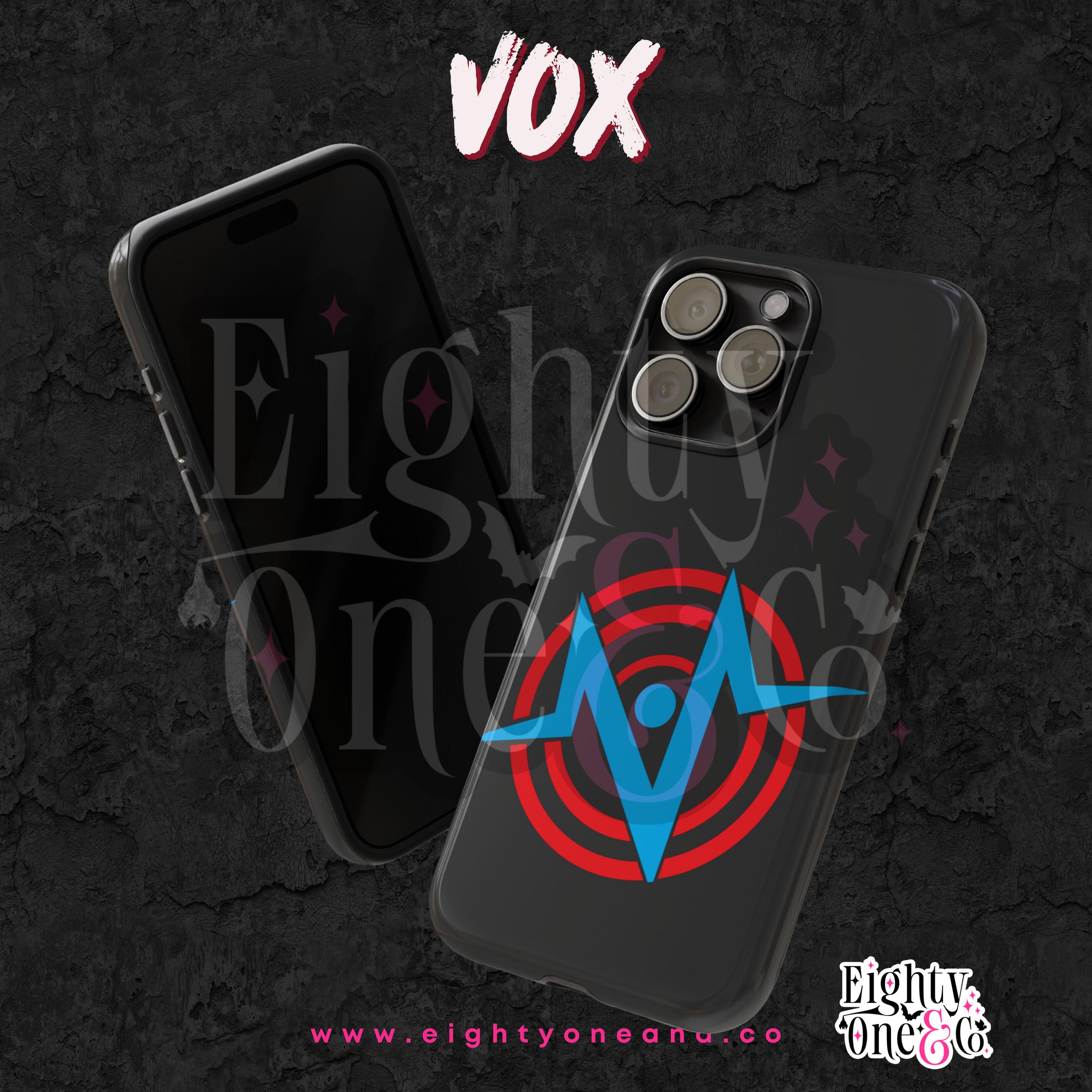 Vox Phone Case Vox Fan Art Vox's Phone Fanart TV Demon Vox Hazbin Hotel ...