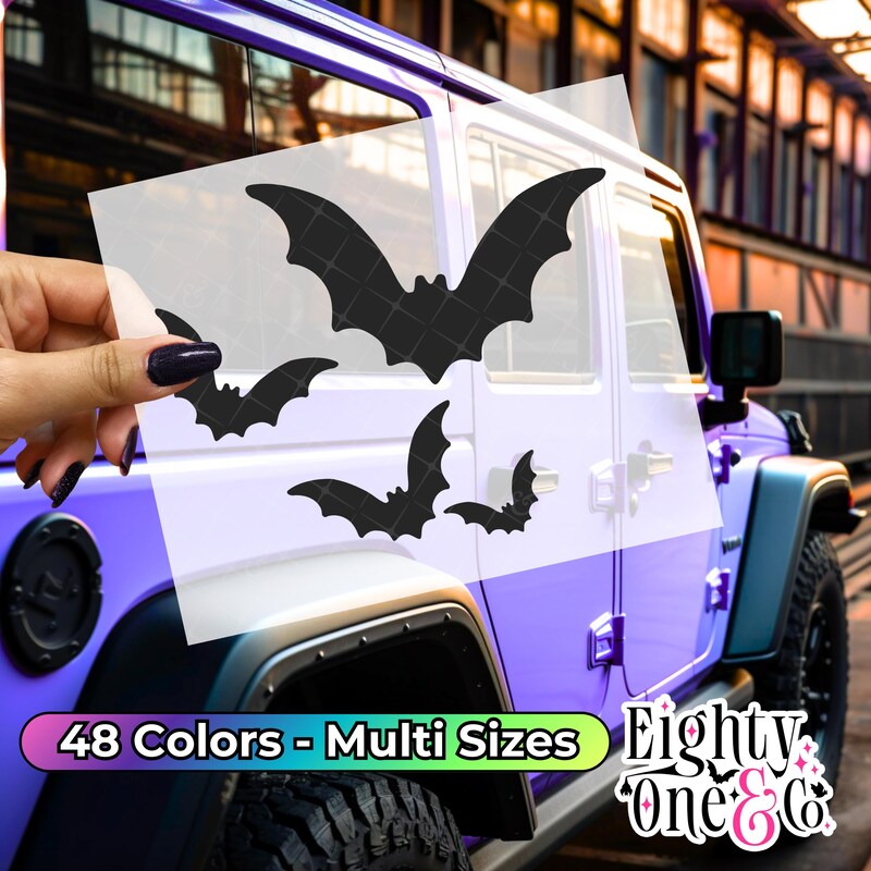 Bat Stickers Car Decal - Etsy