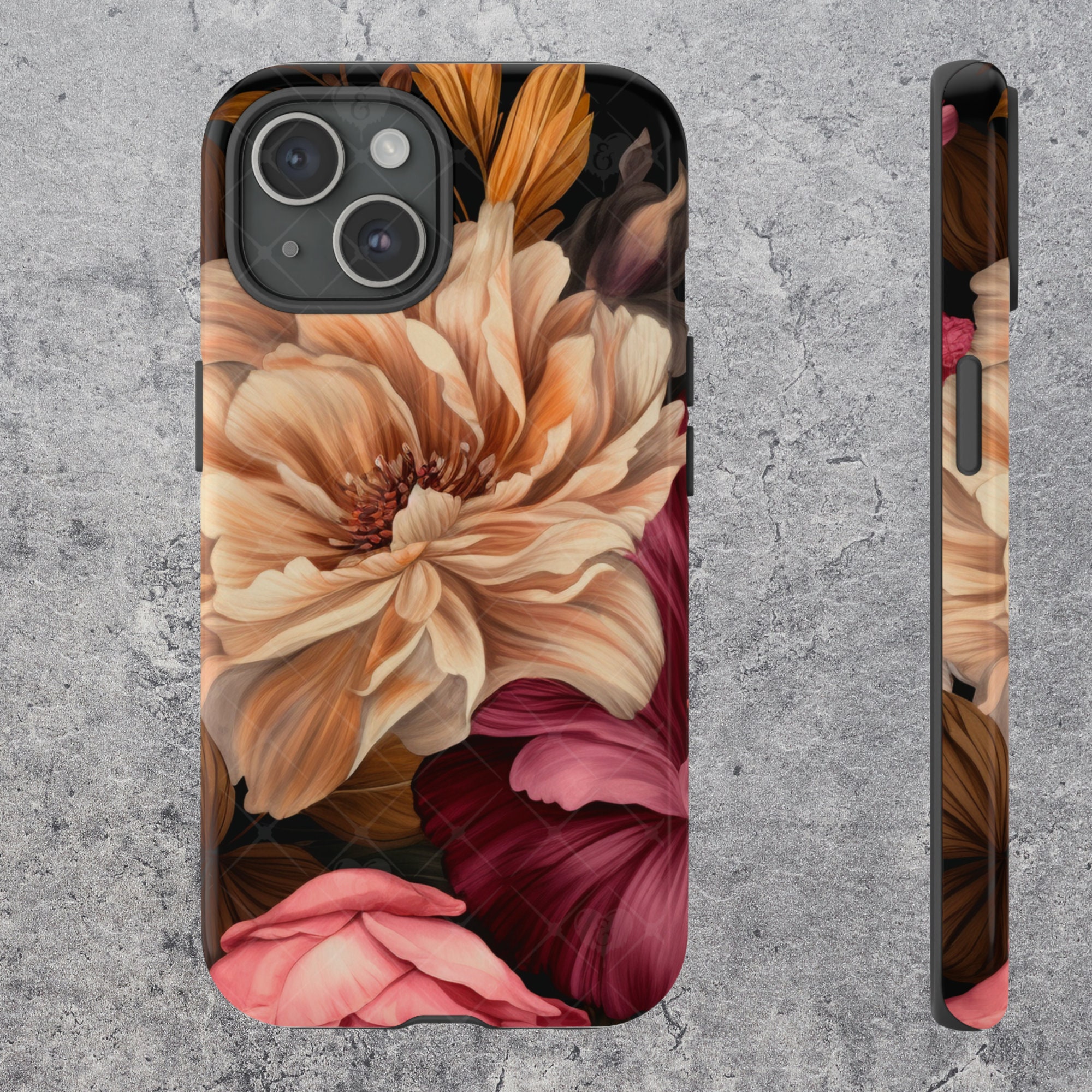 Romantic Goth Phone Case Goth Girl Custom Phone Case Goth Phone Case ...