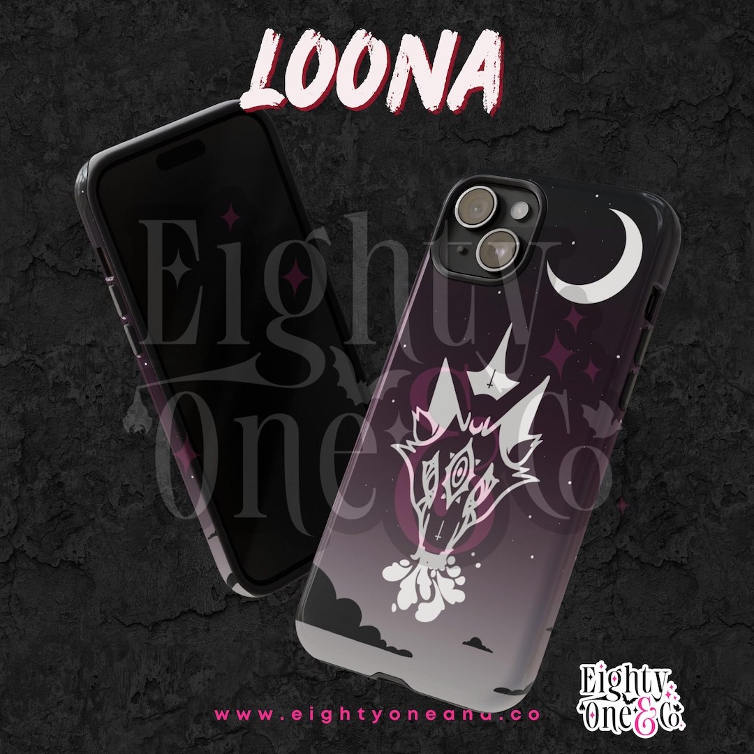 Loona Phone Case Loona Helluvaboss Helluva Boss Loona Hellaverse Loona ...