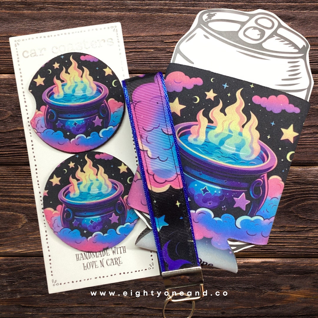 Witch Car Accessories Cute Witchy Car Set Cute Witch Gift Magic Gift ...