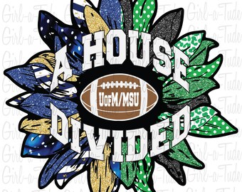 Michigan Divided - Etsy