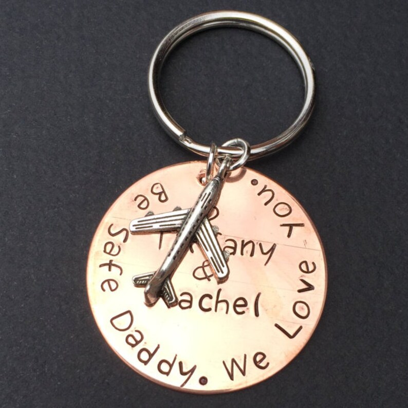 Be Safe Daddy We Love You Key Chain-fathers Day Gifts-gift for | Etsy