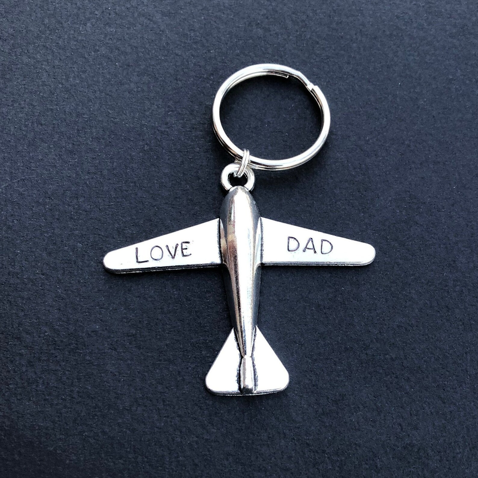 Plane Keychain Pilot Gift Airplane Keychain Airplane - Etsy