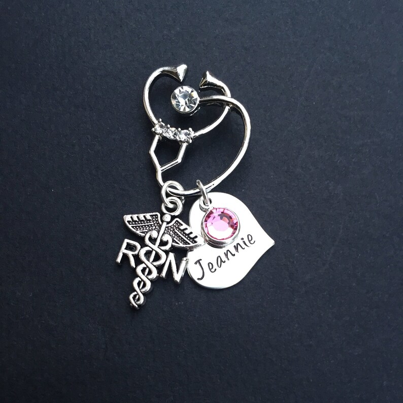 Personalized Nursing Pin / LPN BSN RN Lvn Np / Nurse Pin / - Etsy