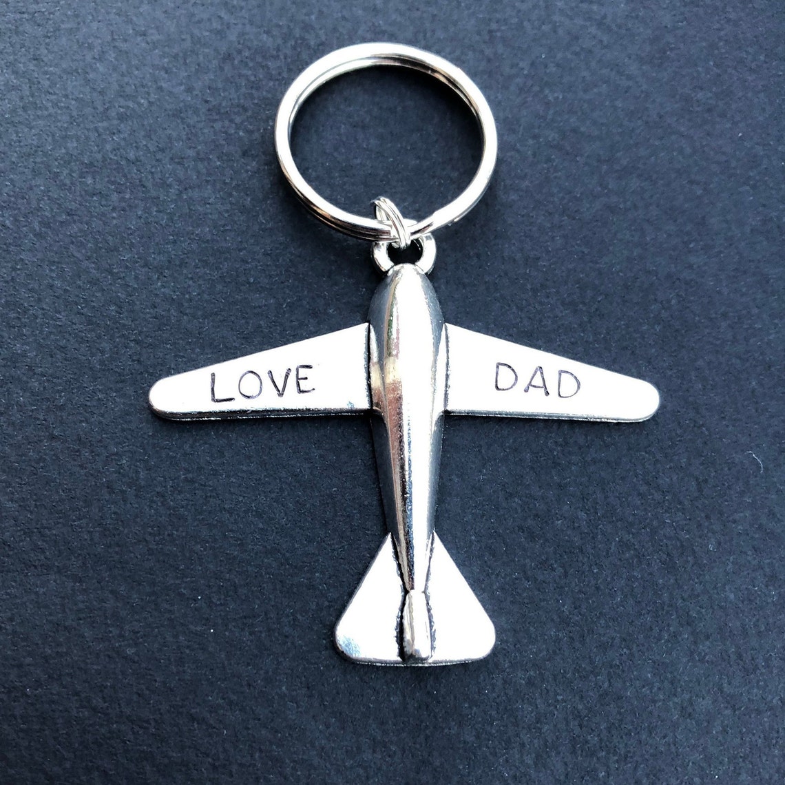 Plane Keychain Pilot Gift Airplane Keychain Airplane - Etsy