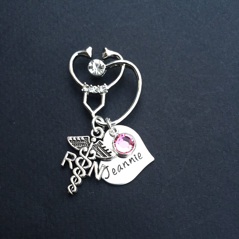 Personalized Nursing Pin / LPN BSN RN Lvn Np / Nurse Pin / - Etsy