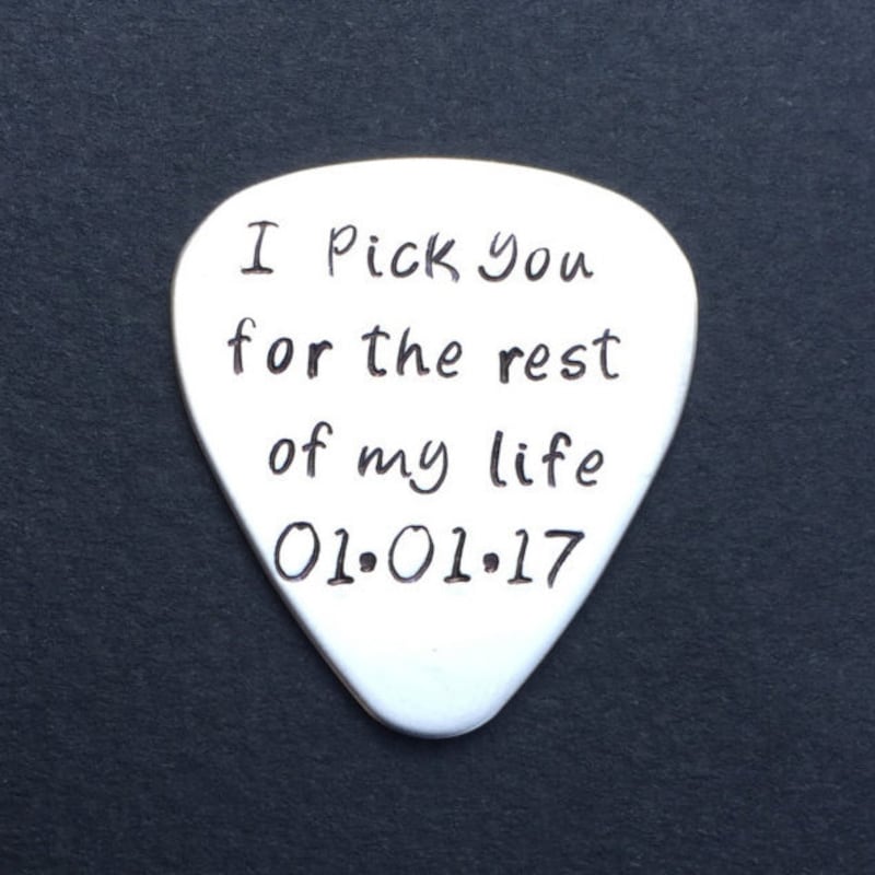 Guitar Pick I Pick You - Etsy