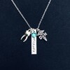 RDH Caduceus Stainless Steel Symbol Charm Necklace, Registered Dental ...