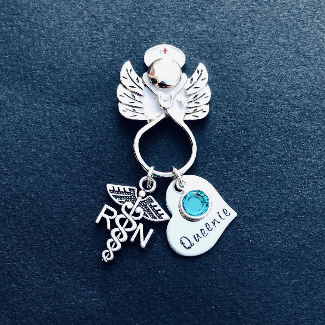 Personalized Nursing Pin / LPN BSN RN / Nurse Pin / Nursing Student ...