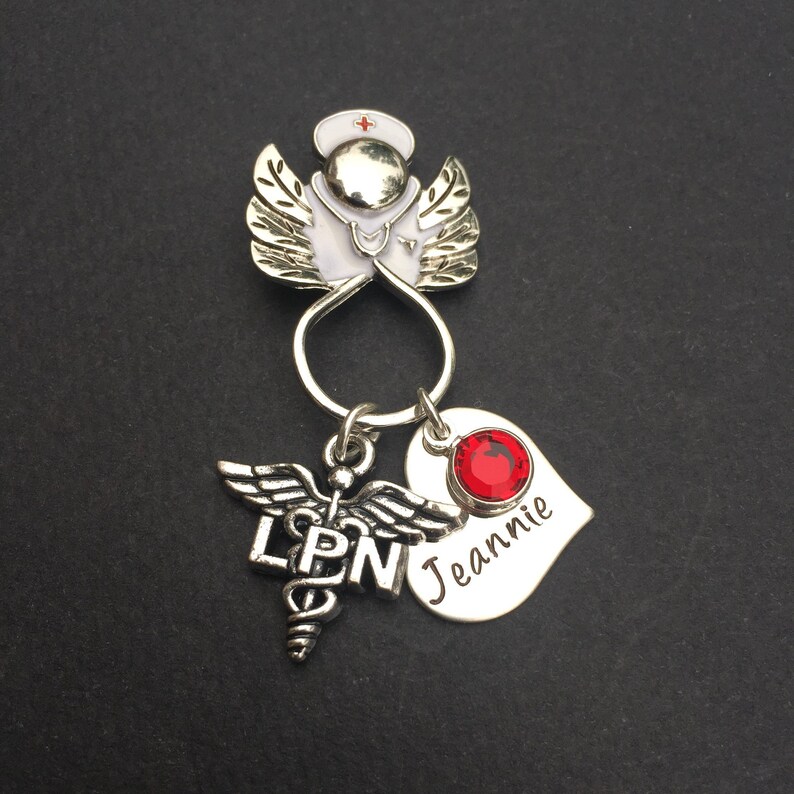 Personalized Nursing Pin / LPN BSN RN / Nurse Pin / Nursing Student ...