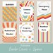 Retro Binder Covers and Spines, Editable Teacher Printables, Retro ...