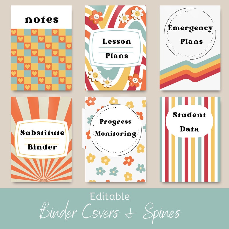 Binder Cover - Etsy