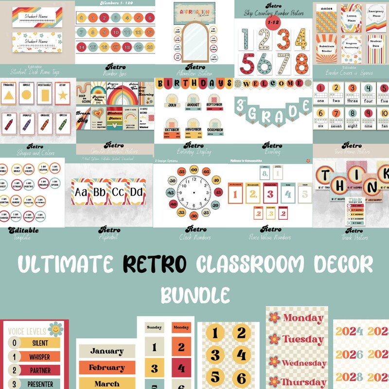 Retro Decor - Etsy