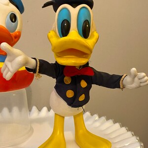 Vintage Disney Rubber Donald Duck Figure, Donald Duck Squeaky Bath Toy ...