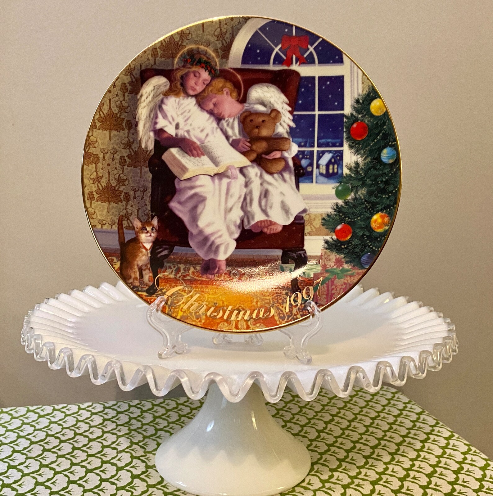 Vintage Avon 1997 Collector's Christmas Plate - Etsy