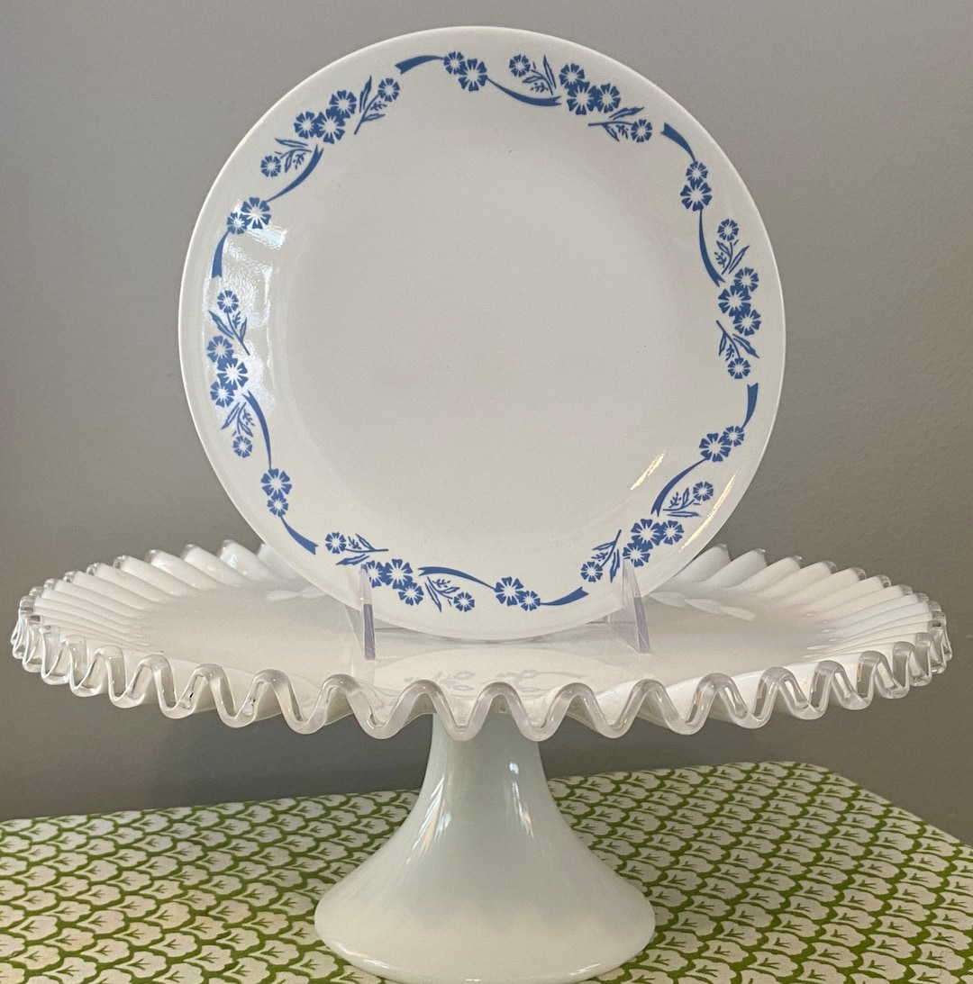 Corelle Cornflower Blue Luncheon Plate Corning 60th Anniversary Limited ...