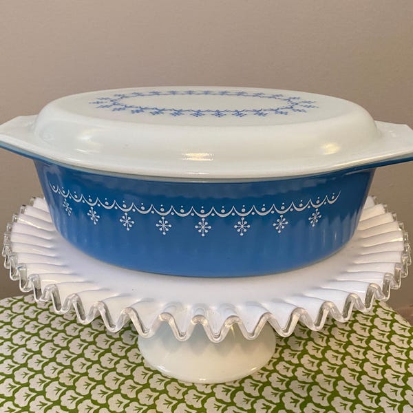 Pyrex Snowflake - Etsy
