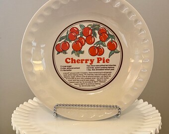 Ceramic Cherry Pie - Etsy