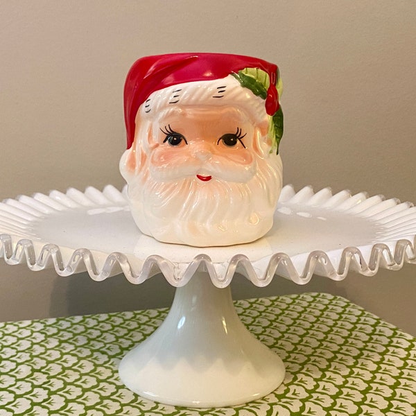Ceramic Santa - Etsy