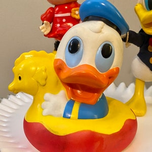 Vintage Disney Rubber Donald Duck Figure, Donald Duck Squeaky Bath Toy ...