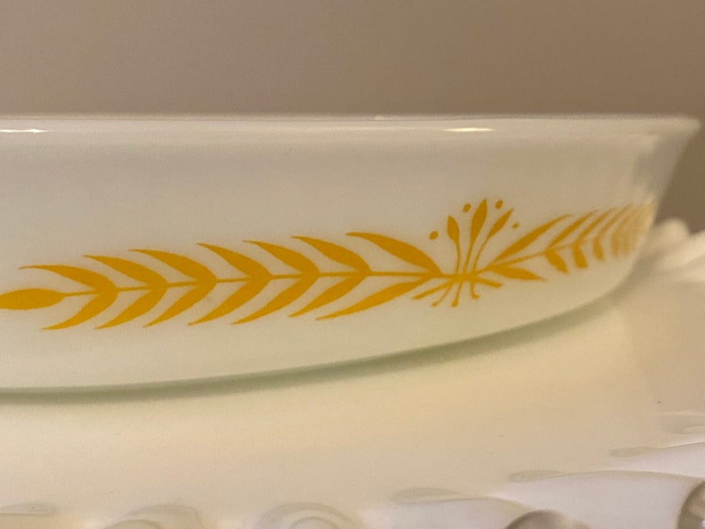 Vintage Pyrex Promotional Royal Wheat Divided Dish 1.5 Quart | Etsy
