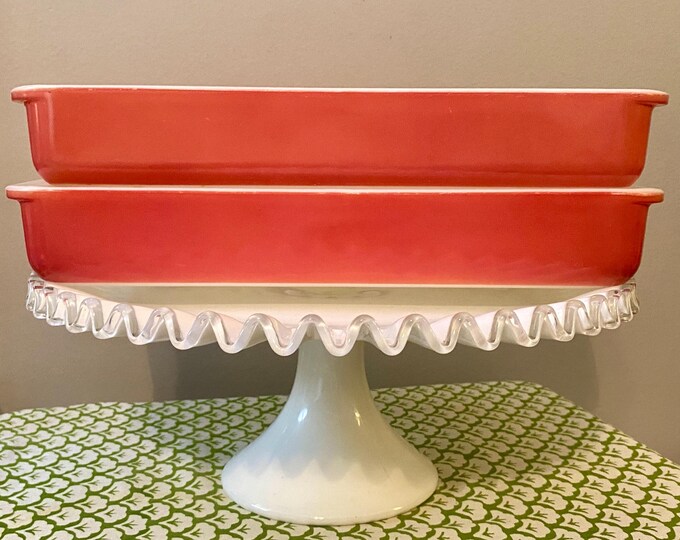 1 - Vintage Pyrex Flamingo Pink Baking Dish - #232 / 2 Quart - Etsy