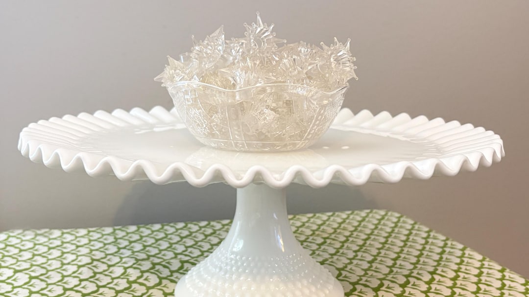 Vintage Clear Plastic Starburst Christmas Tree Light Reflectors Caps ...
