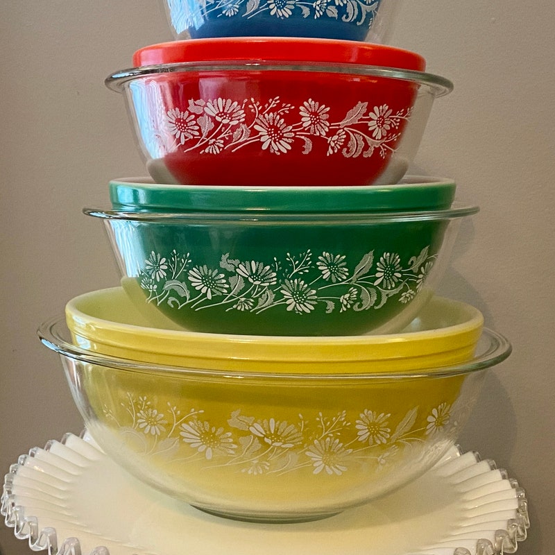 Pyrex Bowls - Etsy
