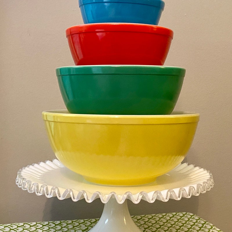 Pyrex Bowl Set - Etsy