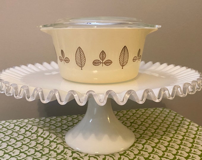 Vintage Pyrex Cinderella Buffet Twins Covered Casserole 473 / - Etsy